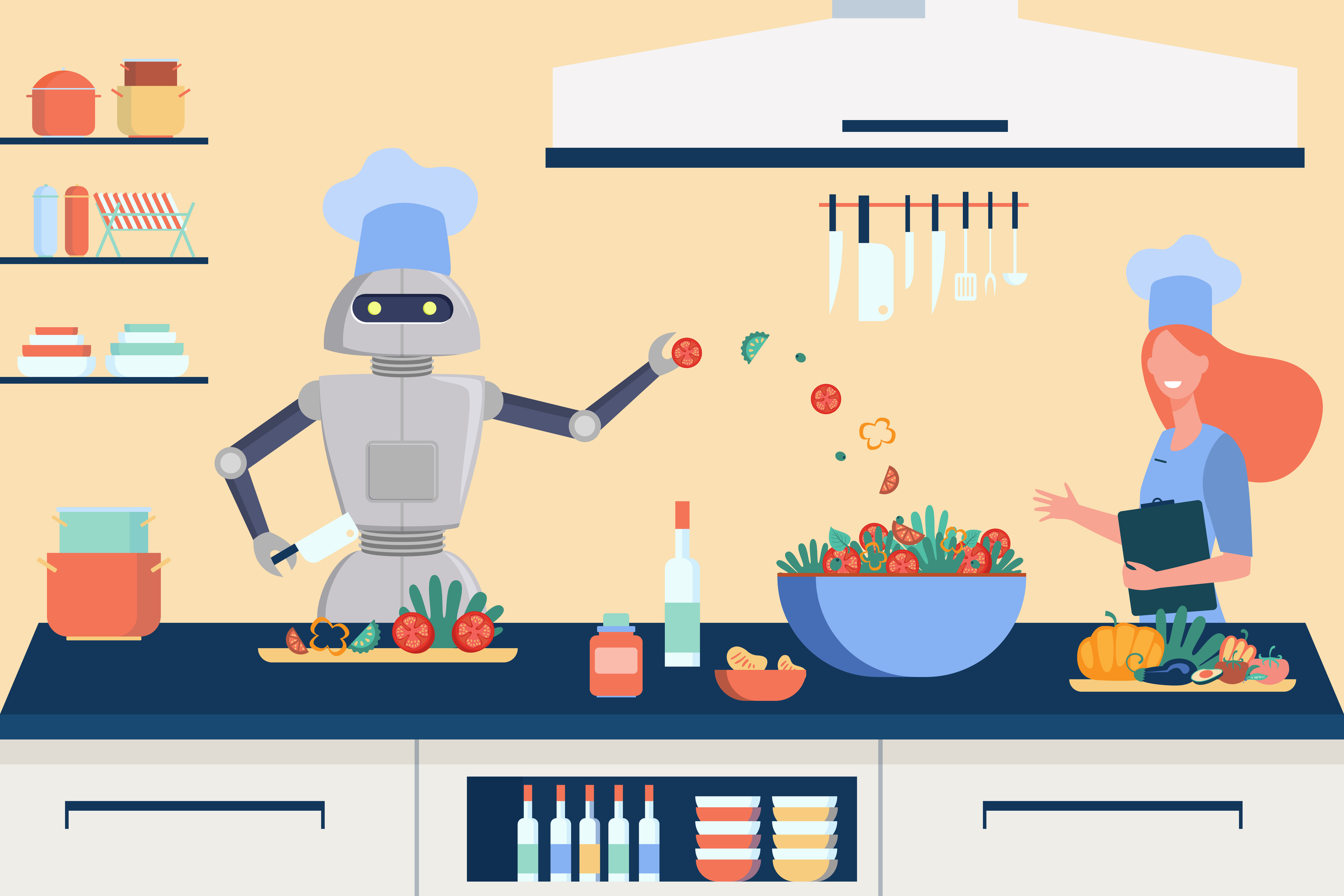 B.PRO blog article: Gastronomy concepts with robots & machines | B.PRO