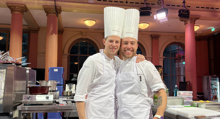 Julian Lechner & Felix Bansen at the Bocuse d’Or Germany cooking ...