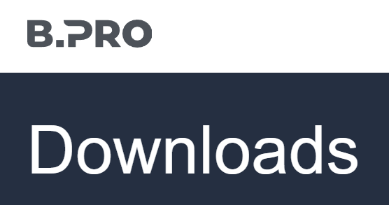 Prospectus et brochures de B.PRO à télécharger au format PDF | B.PRO